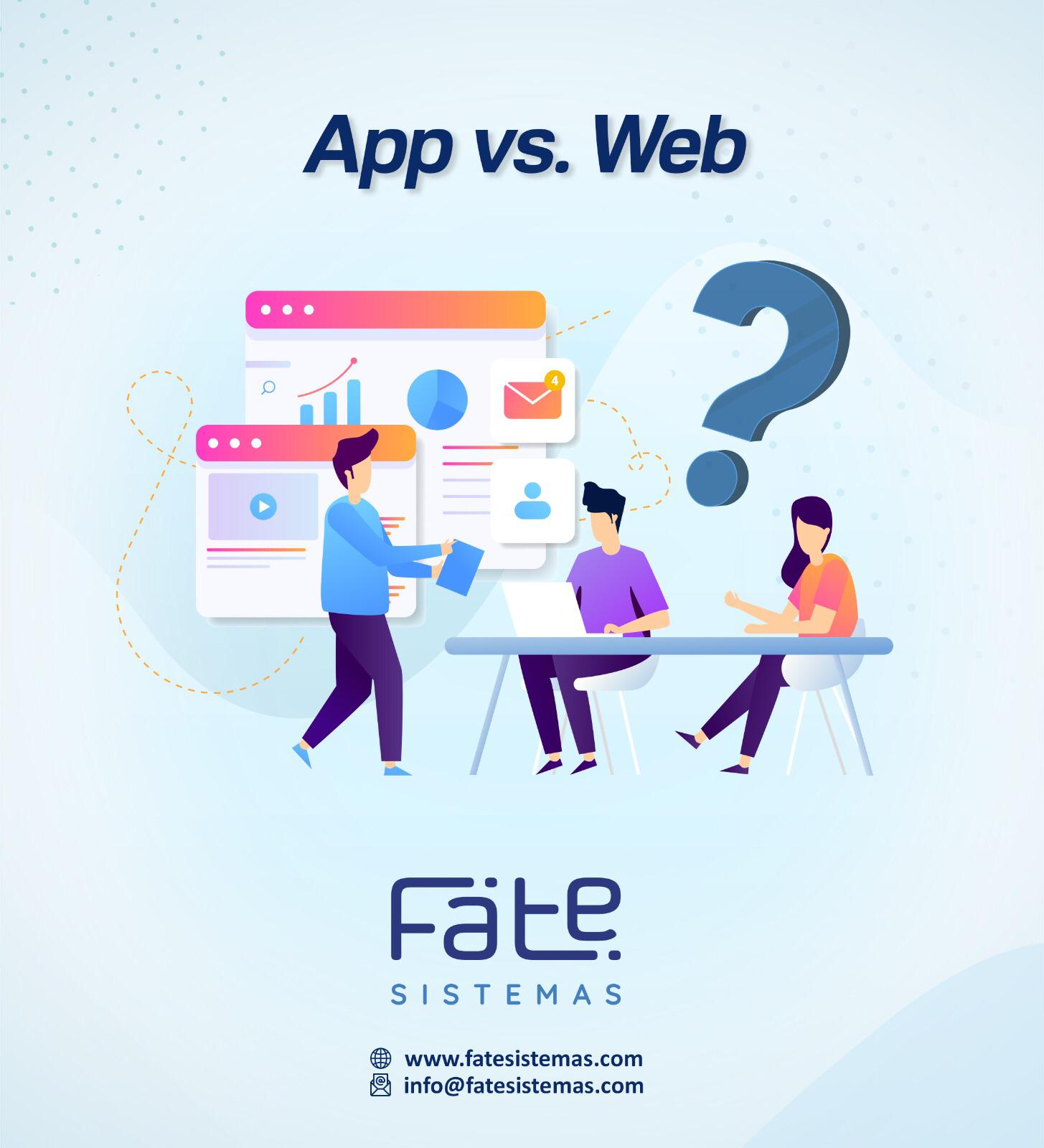 App Vs Web - FATE Sistemas